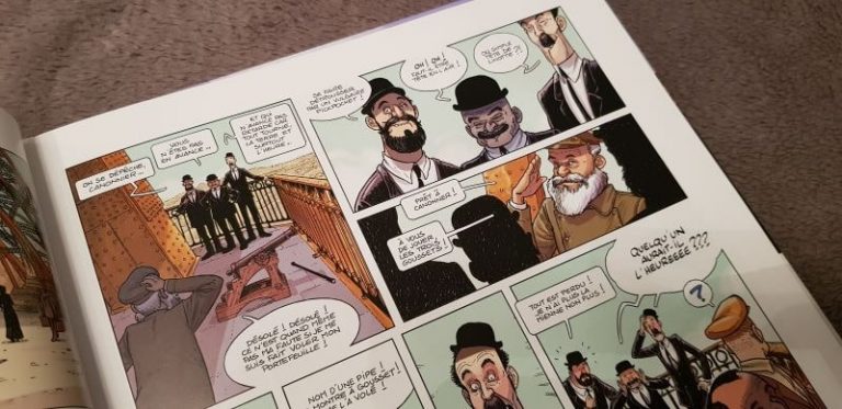 BD originale : "La petite voleuse de la Tour Eiffel" - BD Paris